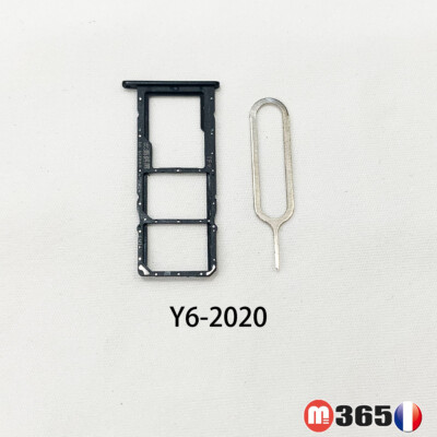 TIROIR SIM Plateau huawei y6-2020 ( caddy SIM TRAY) support sim huawei ...