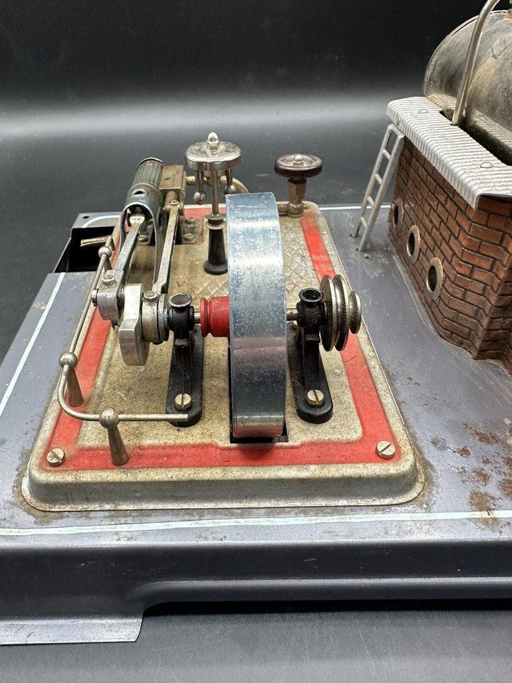 Wilesco Steam Engine Toy, With Whistle & Chimney - Works | eBay