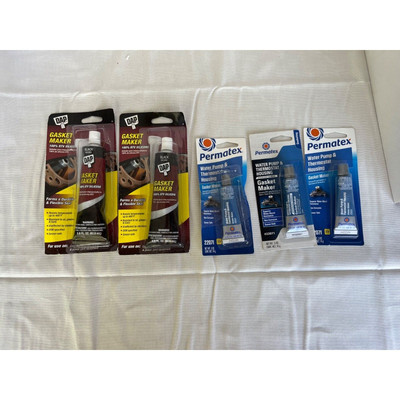 Lot of GASKET MAKER- DAP 100% RTV Silicone and Permatex 22071 Gasket ...