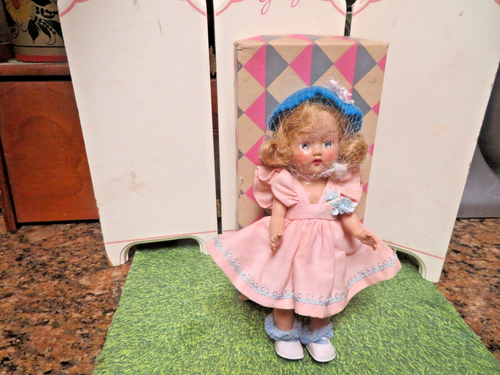 Vintage 8 Duches RANDY Painted lash Ginger Doll-walker-BOX-Ginny pal | eBay
