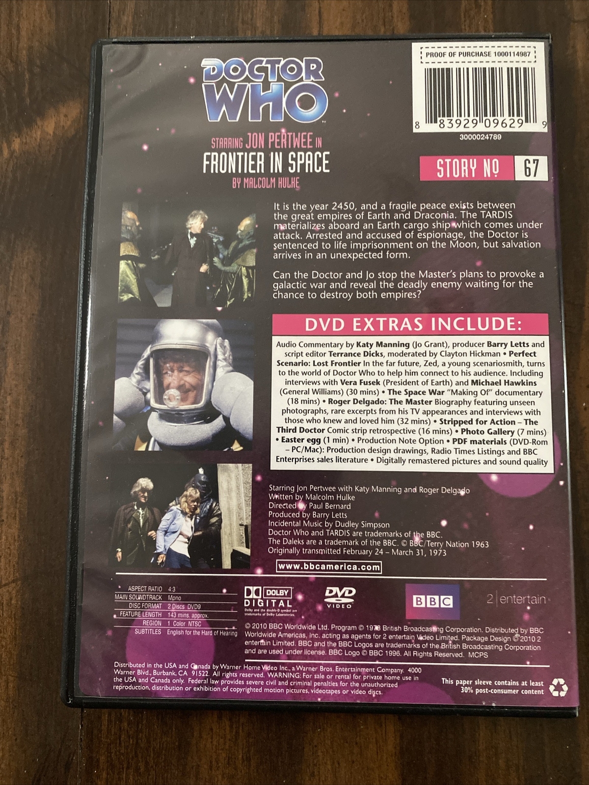 Doctor Who - Frontier in Space (DVD, 2-Disc Set) for sale online | eBay