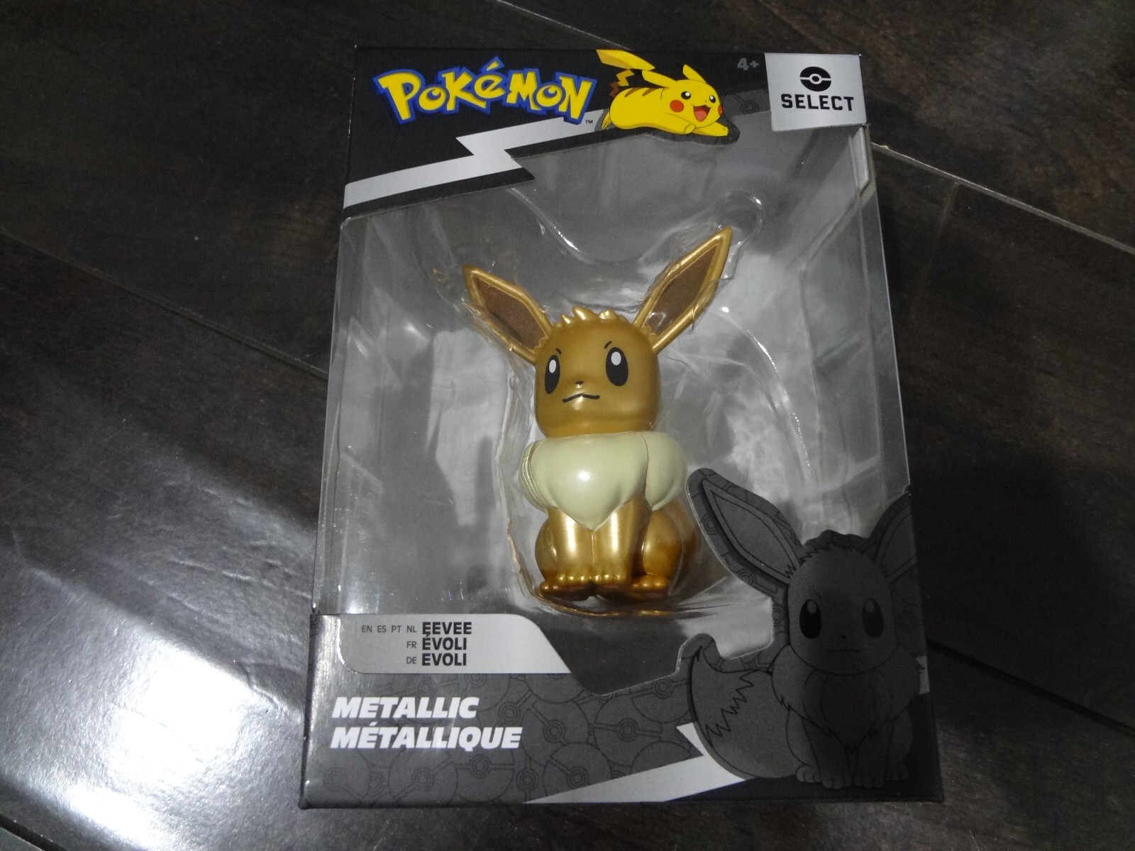 Pokemon Select Eevee Metallic Figure 2023 New! | eBay
