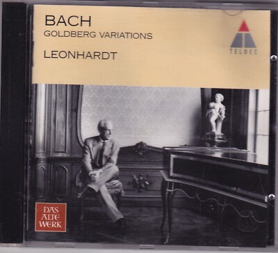 Bach: Goldberg Variations (Das Alte Werk) CD Gustav Leonhardt ...