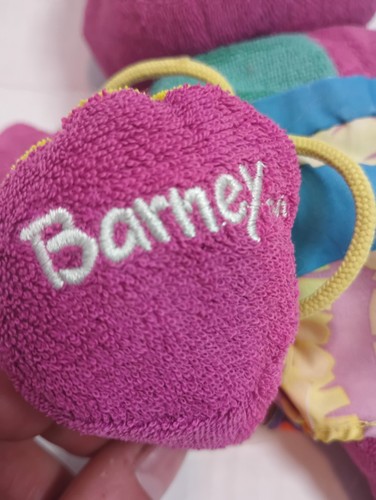 Bathtime Barney 2001 Bath Toy Vintage Plush Swimming Trunks Water ...