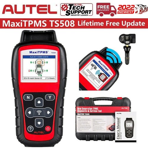 Autel MaxiTPMS TS508 /TS601 TPMS Diagnostic Tire Pressure Sensor Tool ...