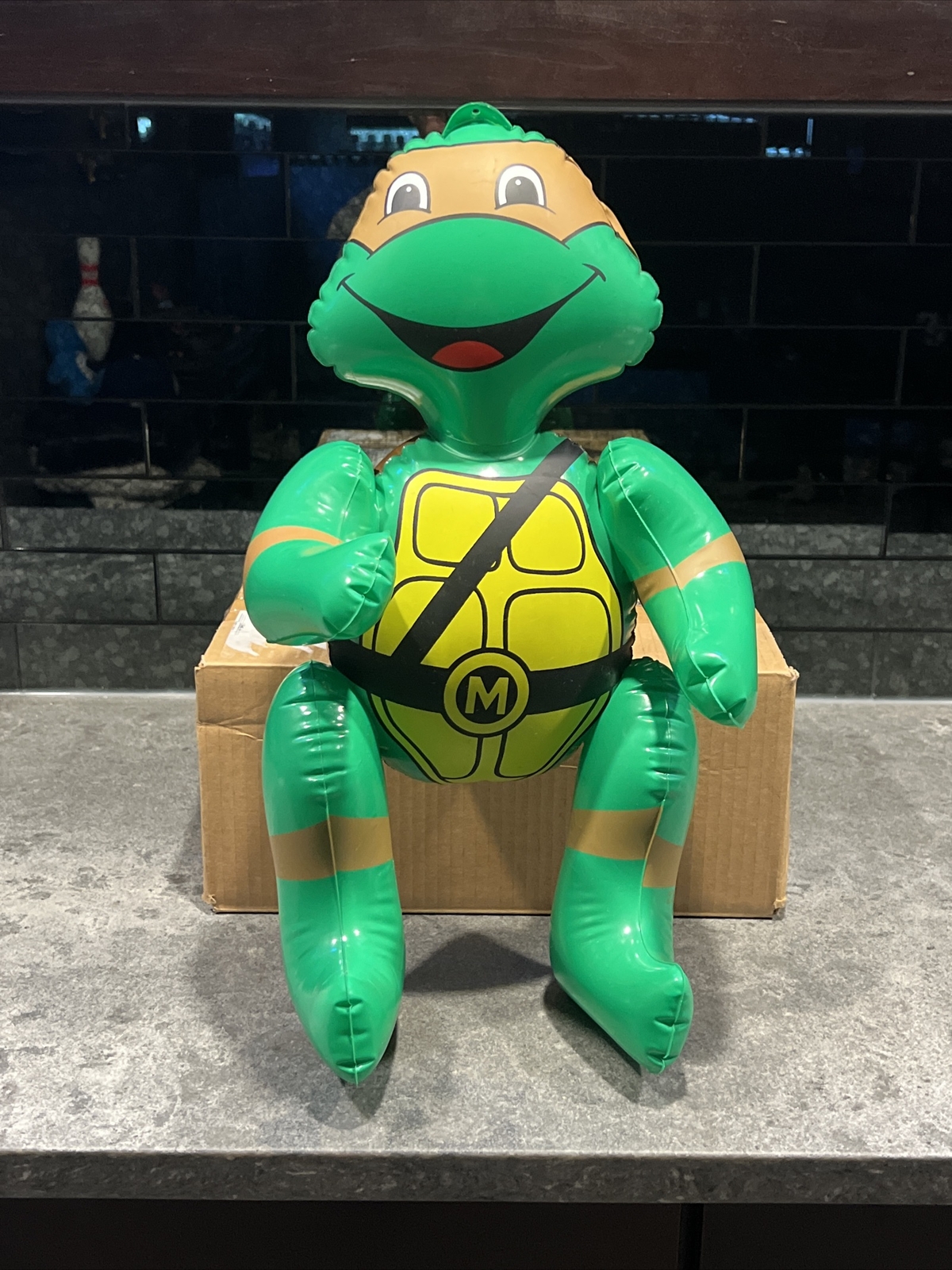 TMNT 20” Inflatable Toy Michelangelo 1989 Mirage Studios Vintage | eBay