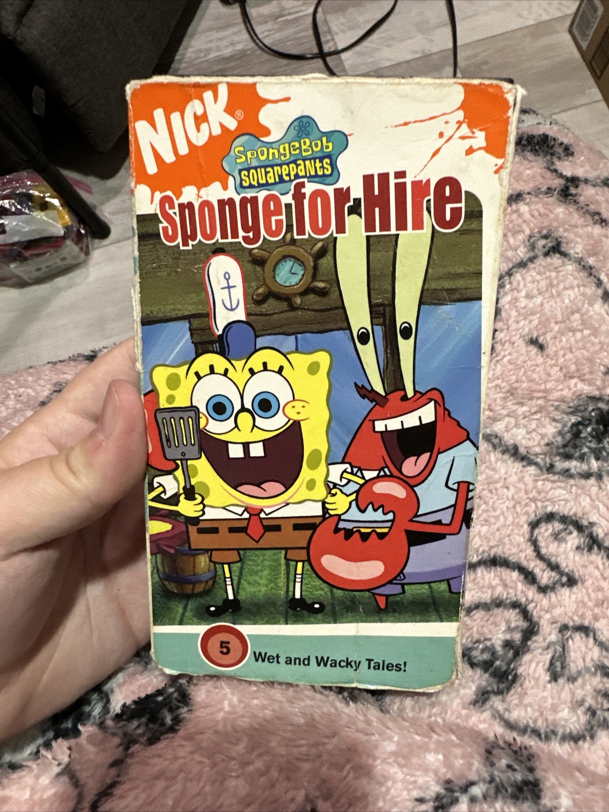 Spongebob Squarepants Sponge for Hire VHS | Grelly USA