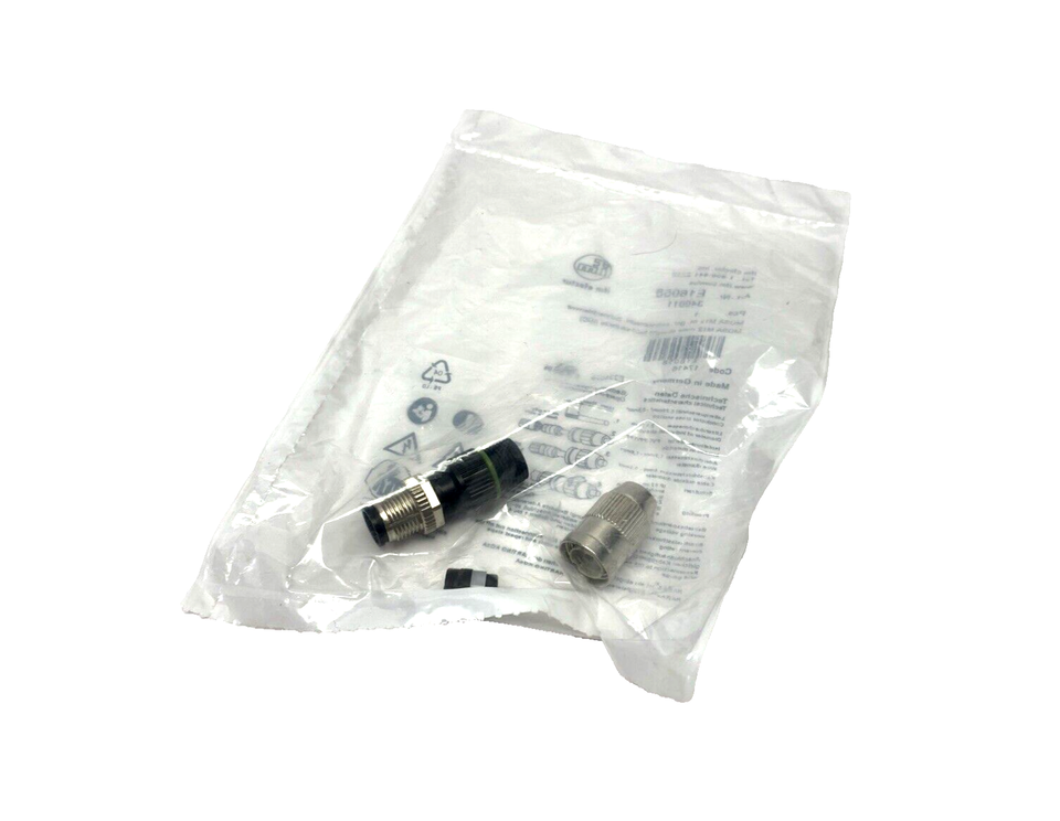 ifm E18058 Wireable Plug M12 4-Pin Male SSTGH040MSSFKPG | eBay