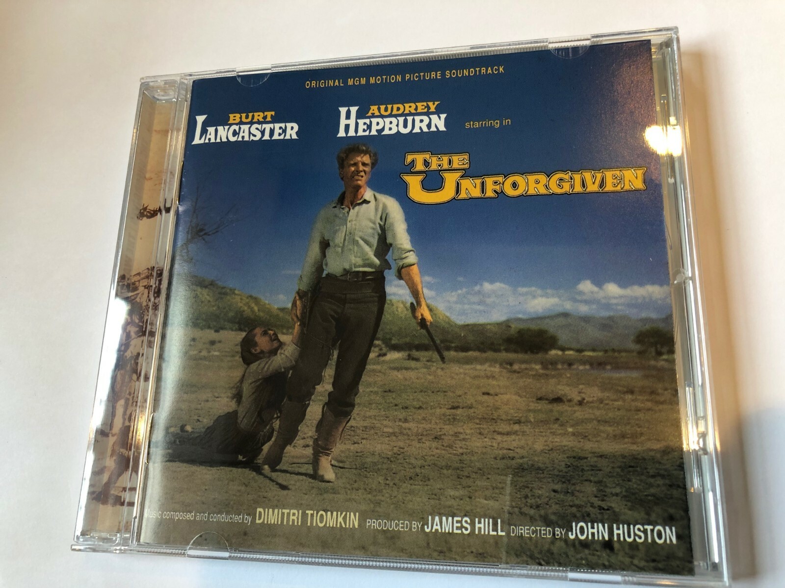 THE UNFORGIVEN / THE WAY WEST (Tiomkin Kaper) OOP Ltd Score Soundtrack ...