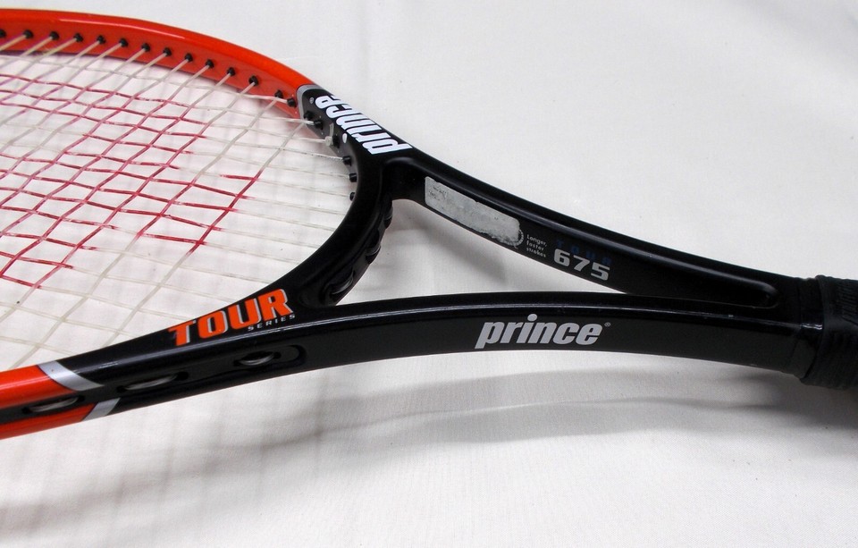 PRINCE DIABLO TOUR SERIES MIDPLUS TRIPLE THREAT TENNIS RACQUET, 100 sq ...