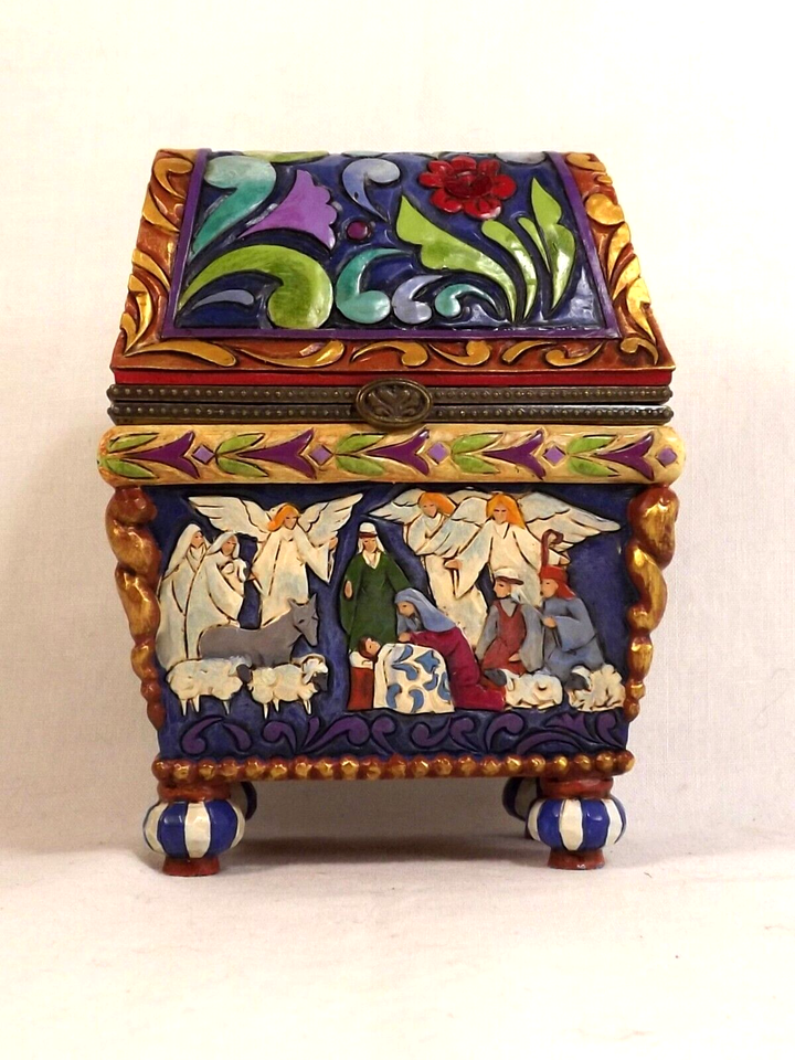 Jim Shore 2009 Nativity Bearing Gifts For The Newborn King Wisemen ...