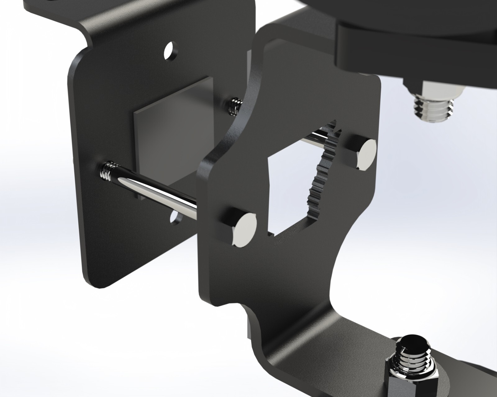 ROPS Light Mount Brackets with 2 LED Pods - USA MADE - Incl. Install ...