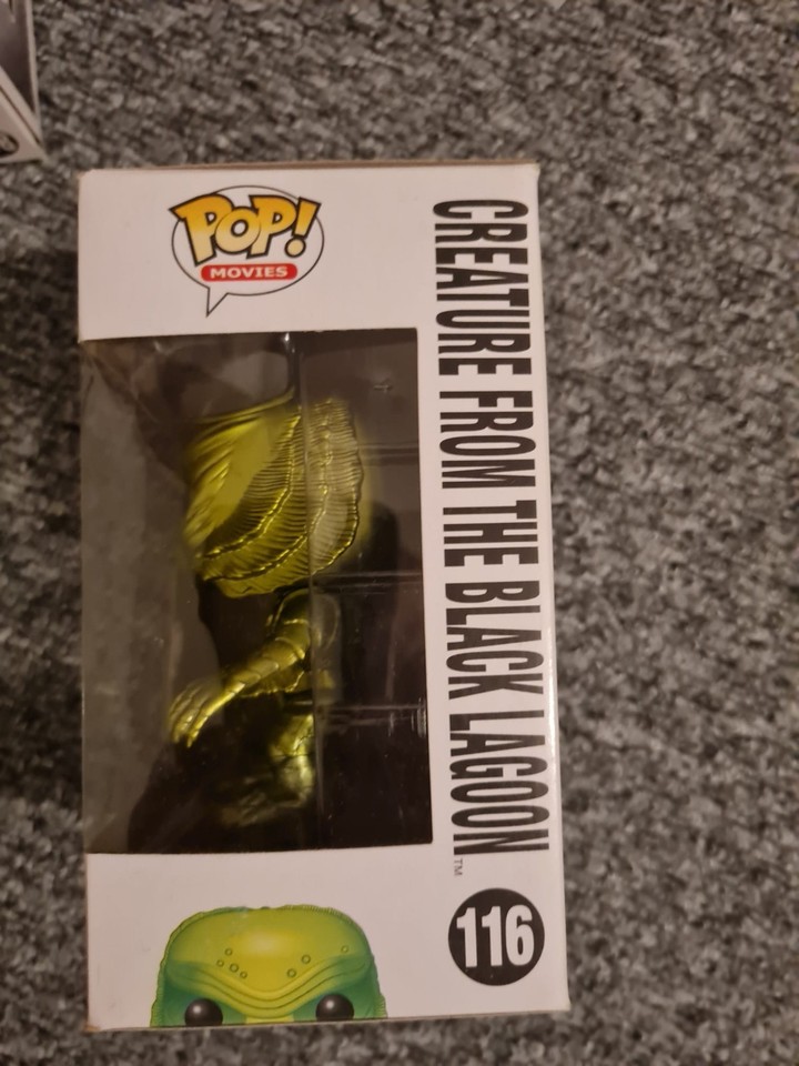 Rare Funko Pop Creature From The Black Lagoon #116 universal Monsters ...