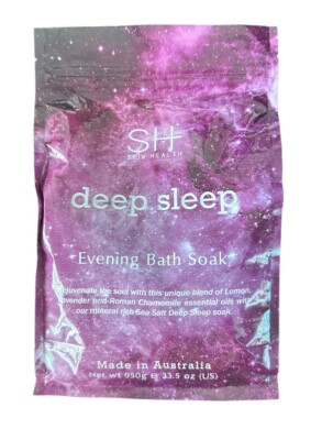SH SKIN HEALTH deep sleep Evening Bath Soak 33.5oz | eBay