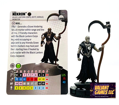 DC Heroclix Nekron #044 w/ Card Notorious Set | eBay