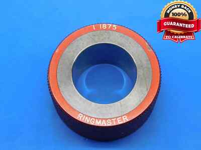 RINGMASTER 1.1875 MASTER PLAIN BORE RING GAGE ONSIZE 1 3/16 30 mm ...