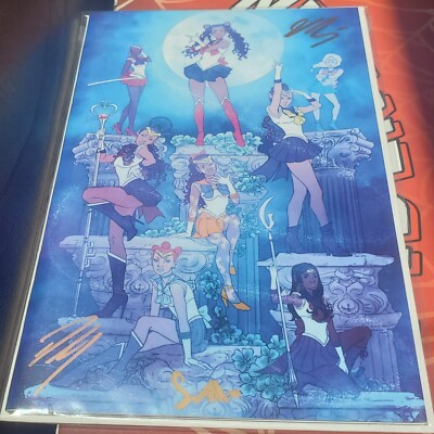 Niobe She Is Life #4 LA Comic Con Sailor Moon Homage Cover X3 Signed | eBay