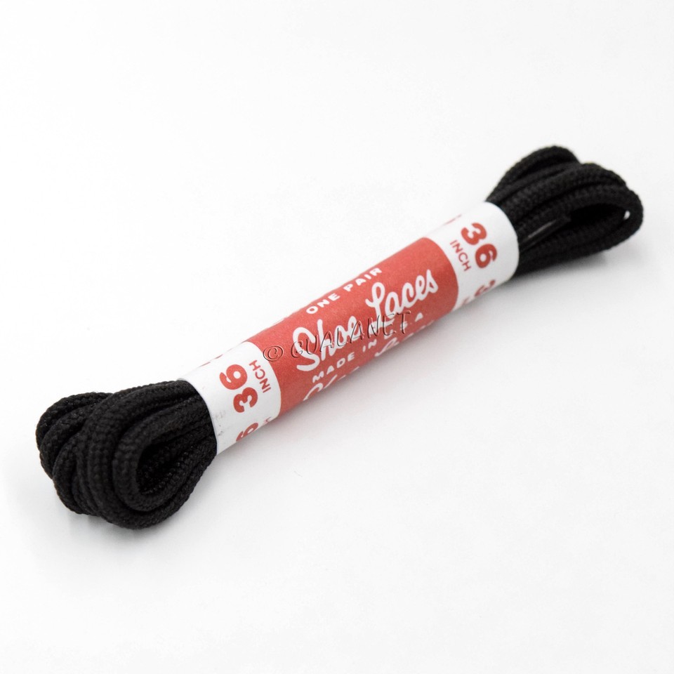 Dress Shoe Thin Round Laces Shoelaces Boot Strings Colored Shoestrings ...