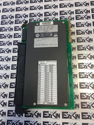 ALLEN BRADLEY 1771-IBD 10-30 VDC INPUT MODULE | eBay