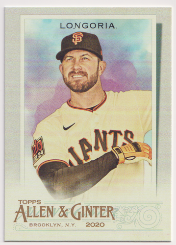2020 Topps Allen & Ginter #173 Evan Longoria San Francisco Giants | eBay