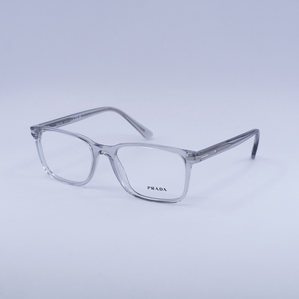 Prada PR14WV U431O1 Crystal Grey 54mm Eyeglasses New Authentic | eBay