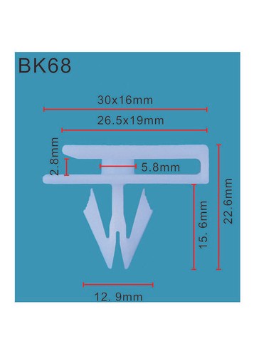 10pcs Tailgate Cover Clips Fit Buick, Chevrolet Avalanche, Silverado ...