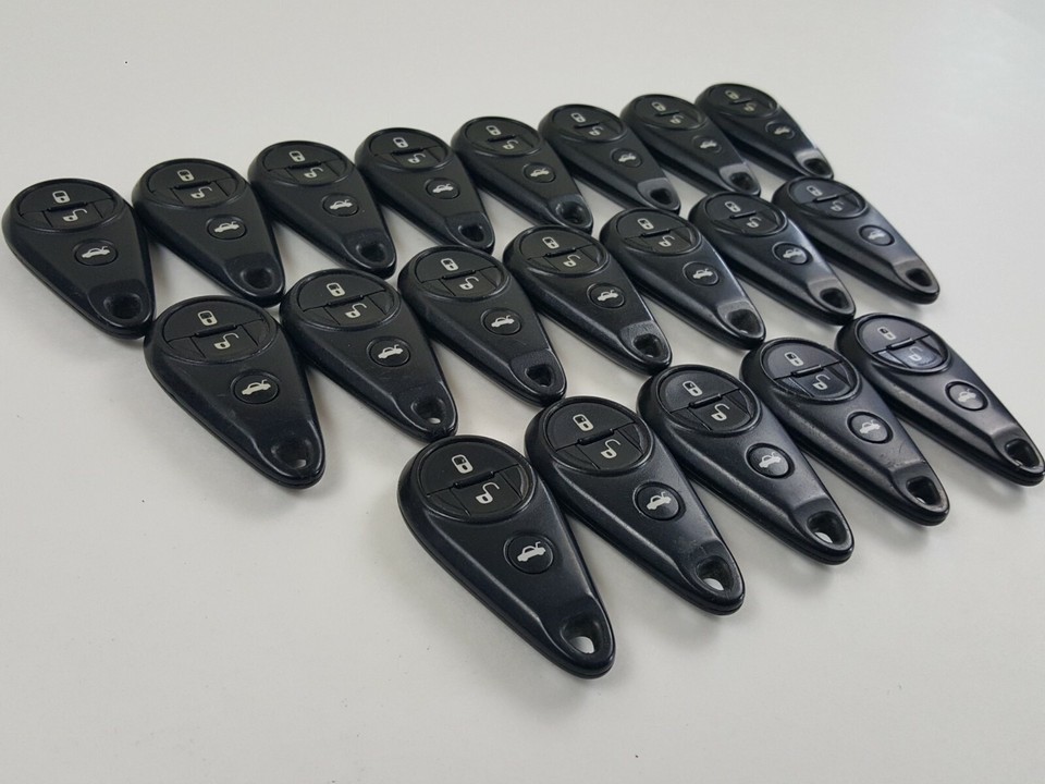 ORIGINAL LOT OF 20 SUBARU 06-10 OEM KEY LESS ENTRY REMOTE FOB ALARM CAR ...