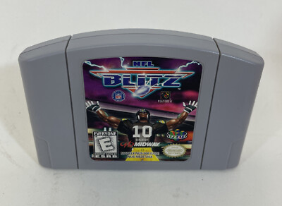 NFL Blitz (Nintendo 64, 1997) N64 31719198047| eBay