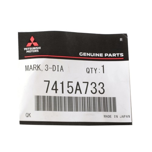 OEM 2020-2021 Genuine Mitsubishi Three-Dia Mark Outlander Sport ...