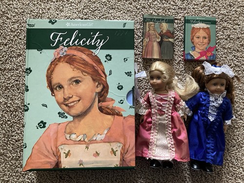 Felicity American Girl 6 Book Box Set With Mini Dolls and Mini Books | eBay