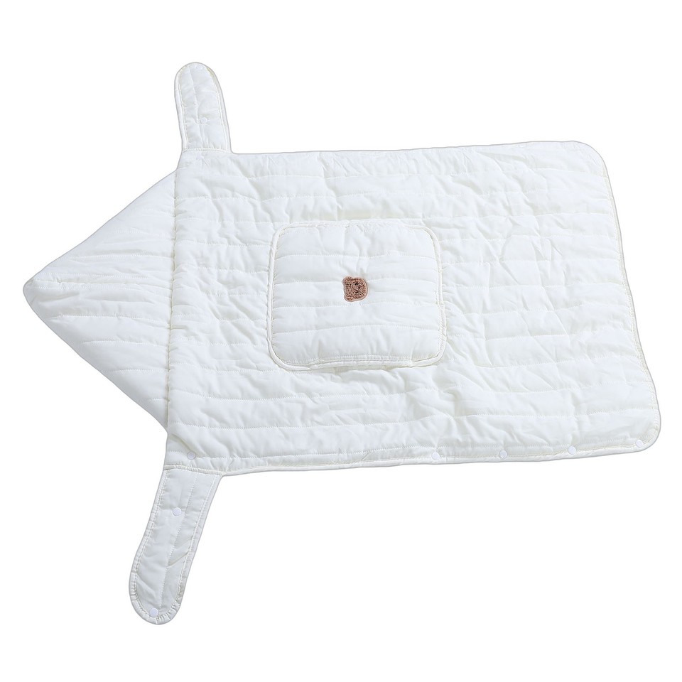 Warm Baby Carrier Hoodie Stroller Cover Soft Fleece Lining For Newborn ...