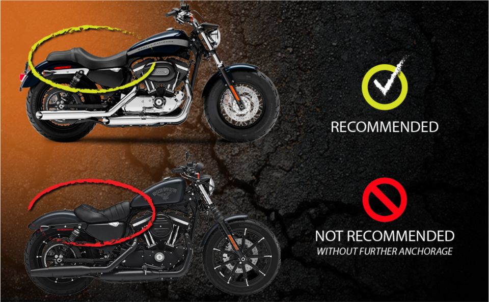 Milwaukee Leather 66601 'Studded & Reflective' Throw Over Motorcycle ...