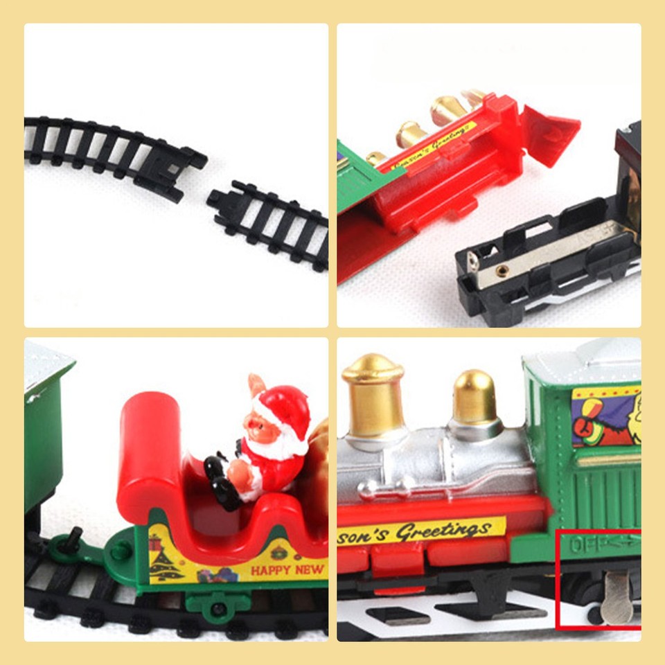 Christmas Train Sets Electric Train Toy Set with Train Tracks Christmas Gift | eBay