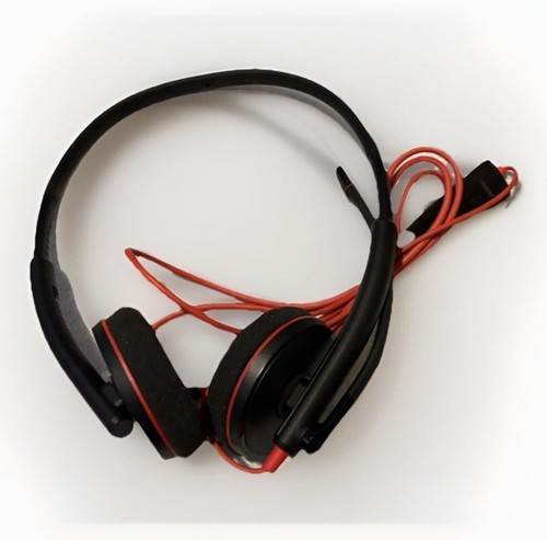 Plantronics Blackwire C3220 Wired Stereo USB-A Headset with Noise ...