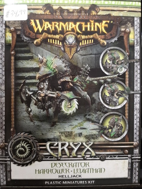 Warmachine Cryx - Desecrator Harrower Leviathan Helljack (privateer ...