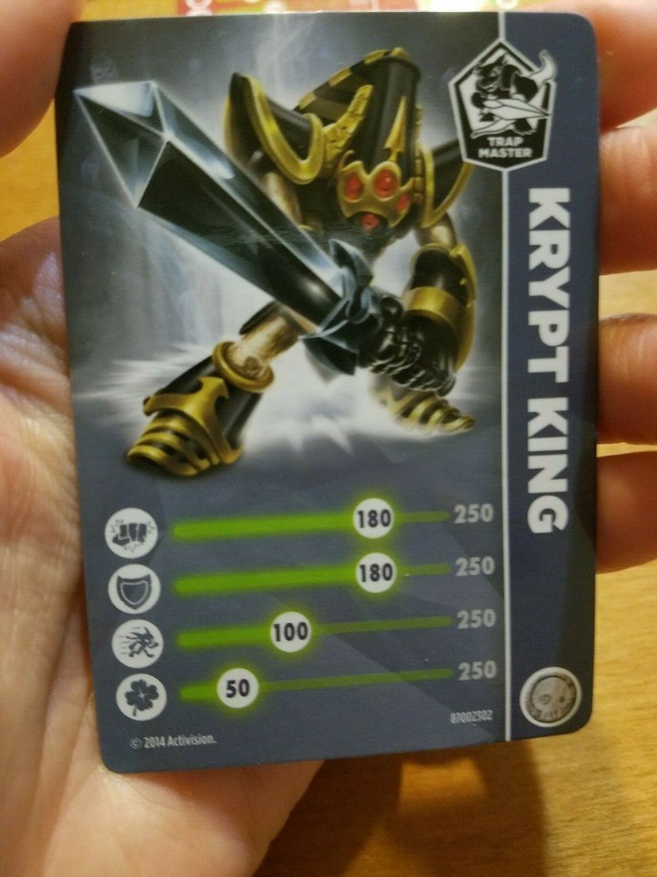 Skylanders Trap Team Giants Spyro's Adventure Swap Force Trading Cards ...