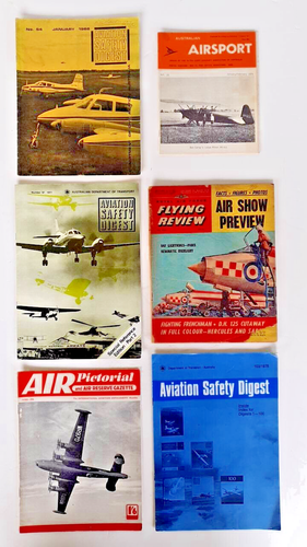 Aircraft Aviation magazines.Air Pictorial, airsport, aviation safety ...