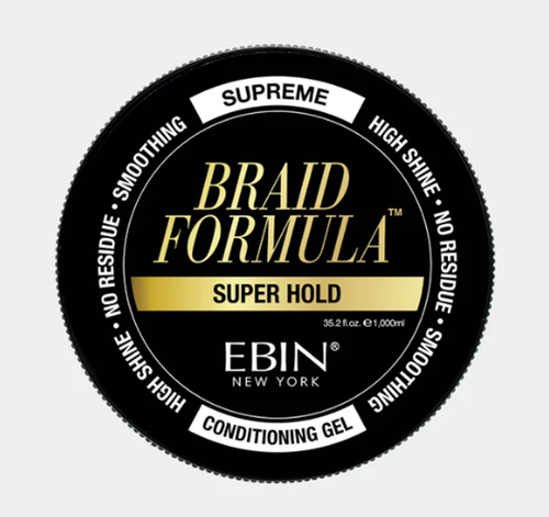 EBIN_BRAID_FORMULA CONDITNIONING GEL_SUPER_HOLD_35.2 OZ | eBay