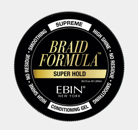 EBIN_BRAID_FORMULA CONDITNIONING GEL_SUPER_HOLD_35.2 OZ | eBay
