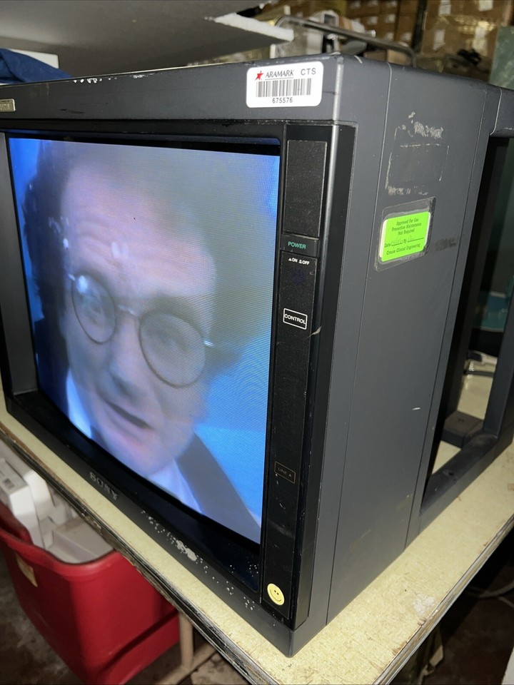 Sony PVM-2030 20” Trinitron RGB CRT Television Monitor | eBay