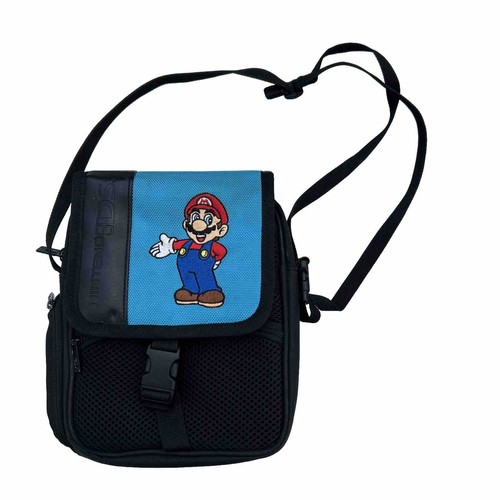 Nintendo DS DS Lite Mario Travel Bag Carry Case Game Boy Embroidered ...