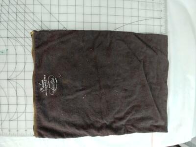 VINTAGE NAKEN HOLLOWARE PACIFIC SILVER CLOTH ZIPPER 17X12" ANTI TARNISH ...