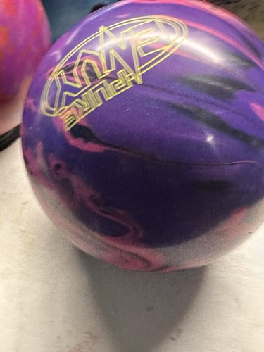 Hammer Pure Envy Bowling Ball, Black/Pink/Purple, 15LB - Single Drill ...