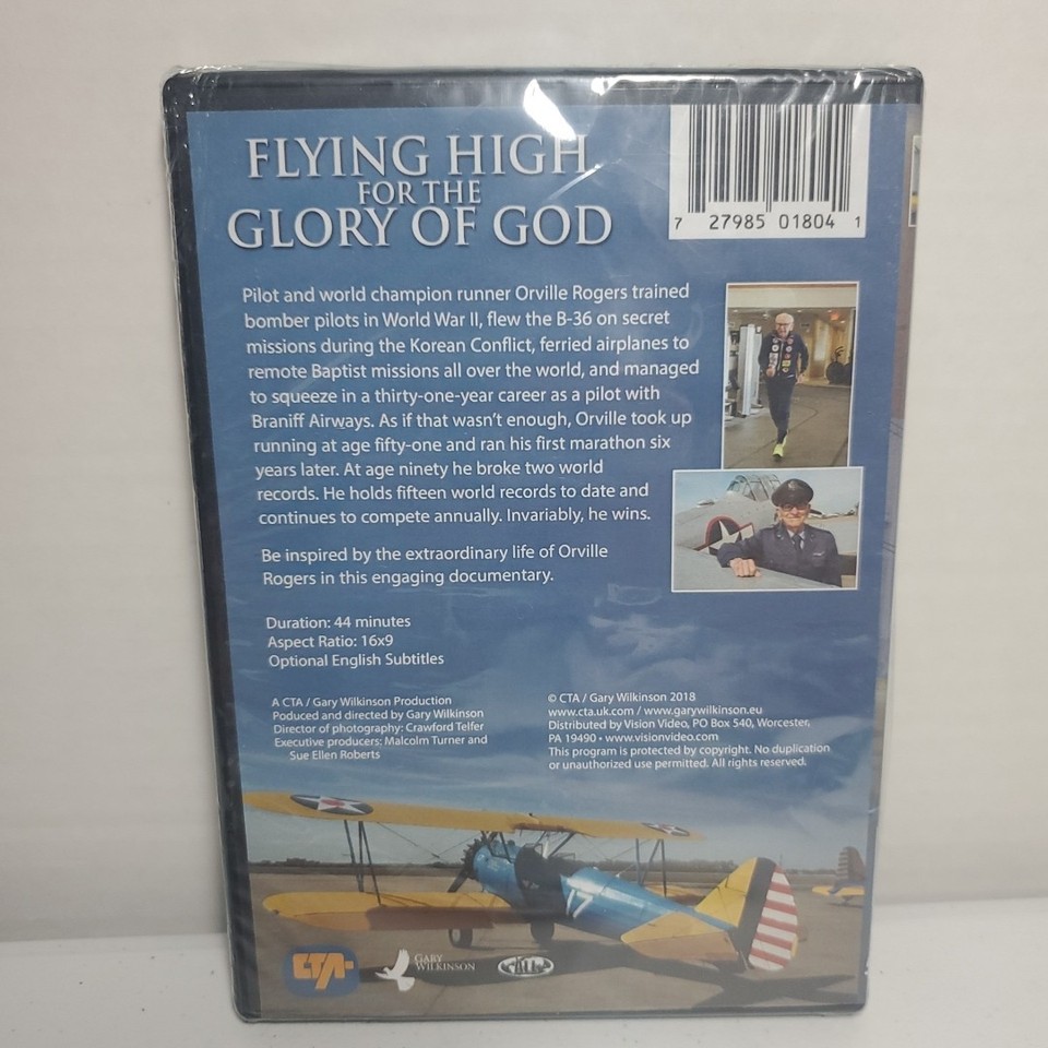 Flying High For The Glory of God: The Orville Rogers Story 727985018041 ...