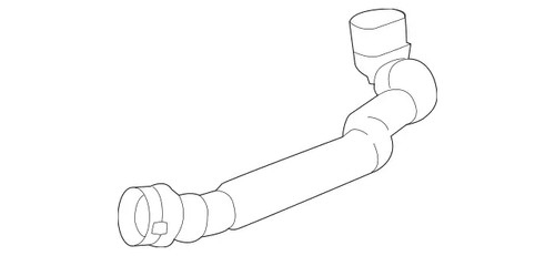 Genuine Mercedes-Benz 2016-2023 GLC43 AMG E450 E400 Reservoir Hose 213 ...