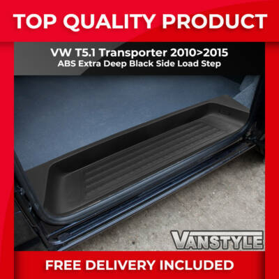 FITS VW T5.1 TRANSPORTER 2010-15 ABS SIDE LOAD EXTRA DEEP ABS SLIDING ...