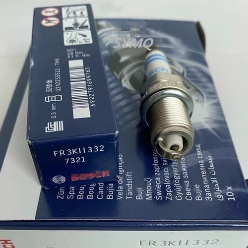 1pcs BOSCH Spark Plug 0242255511 For WEICHAI LNG FAW AUMAN FR 3KII 332 ...