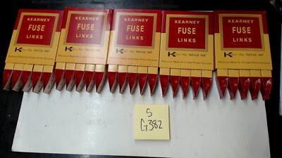 Cooper (Kearney) 6416-2T-5Amp. Type QA Fuse Link | eBay