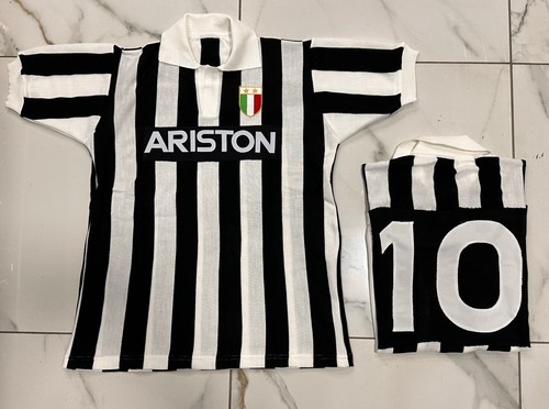 Shirt Juve Ariston 1984/85 Michael Platini N°10 Football Acrylic ...