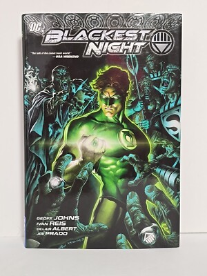 Blackest Night Hardcover Geoff Johns Reis Albert Prado | eBay